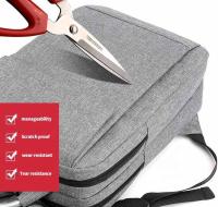 China Unisex Nylon Business Backpack Laptop Bag 15.6 Inch Anti Theft Custom Logo for sale
