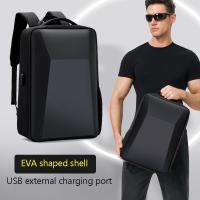 China Custom Travel Smart Backpack EVA Laptop Backpack 16 Inch with USB Charging Port for sale