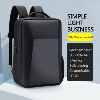 China Custom Travel Smart Backpack EVA Laptop Backpack 16 Inch with USB Charging Port for sale