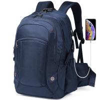 China Unisex Travel Laptop Backpack with USB Charging Port Custom Logo Sport Backpack 15.6 Inch for sale