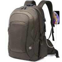 China Unisex Travel Laptop Backpack with USB Charging Port Custom Logo Sport Backpack 15.6 Inch for sale