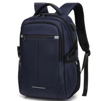 China OEM Oxford Casual Business Travel Backpack Waterproof Large Laptop Bag 15.6 Inch Custom for sale