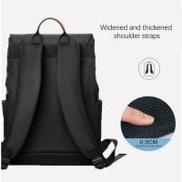 China Customized Logo Men's Laptop Backpack Casual Business Computer Backpack Bag for sale