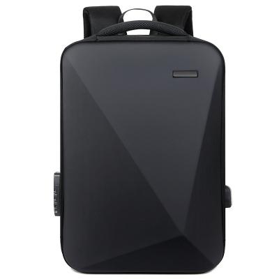 China Hard Shell Smart Backpack with USB Charging Port 15.6 Inch EVA Laptop Anti Theft Bag for sale