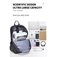 China Custom Logo Waterproof Anti Theft Nylon Laptop Backpack 15.6 Inch Business Travel Bag for sale