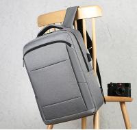 China OEM USB Charging Laptop Backpack Business Notebook Bag With Zipper Closure for sale