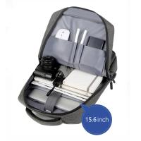 China OEM ODM 15.6 Inch Laptop Backpack Oxford USB Charging Portable Travel Rucksack for sale