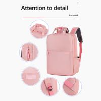 China 15.6 Inch Travel Business Laptop Backpack Water Resistant Promotional Gift USB Charging Port for sale