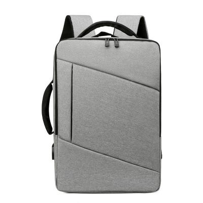 China Custom Color Anti Theft Travel Backpack 15.6L USB Port Business Rucksack for sale