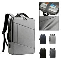 China Custom Color Anti Theft Travel Backpack 15.6L USB Port Business Rucksack for sale