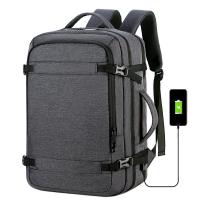China Waterproof Laptop Backpack 15.6 Inch USB Charging Port Multifunctional Work Computer Travel Bag for sale