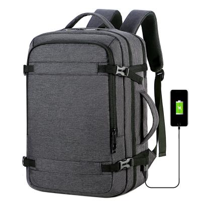 China Waterproof Laptop Backpack 15.6 Inch USB Charging Port Multifunctional Work Computer Travel Bag for sale