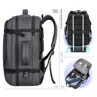 China Waterproof Laptop Backpack 15.6 Inch USB Charging Port Multifunctional Work Computer Travel Bag for sale
