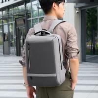 China Multifunctional Water Resistant Laptop Backpack 15.6 Inch Business Travel Bag Custom Colors for sale