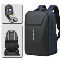 China Customized Logo Travel Business Computer Backpack With USB Port for sale