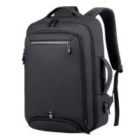 China Oxford Cloth Business Laptop Backpack with USB Charging Port 15.6 Inch Travel Bag for sale