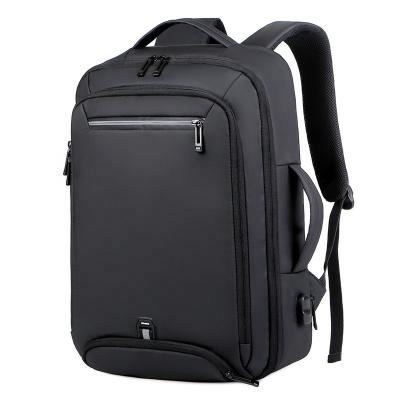China Oxford Cloth Business Laptop Backpack with USB Charging Port 15.6 Inch Travel Bag for sale