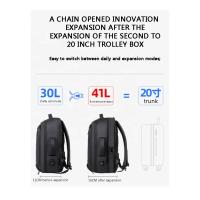 China Oxford Cloth Business Laptop Backpack with USB Charging Port 15.6 Inch Travel Bag for sale