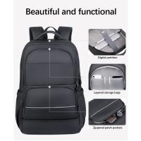 China Waterproof Laptop Backpack Business Travel Bag 15.6 Inch Customizable for sale