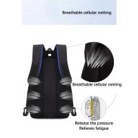 China Multi Functional Business Laptop Backpacks Customized Size Logo Waterproof Rucksack for sale