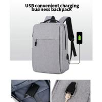 China Antitheft Mens Travel Computer Backpack Waterproof Office Backpack With USB Charging Port for sale