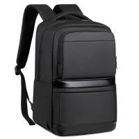 China Waterproof Oxford Business Laptop Backpack Anti Theft USB Charging 15.6 Inch Custom Logo for sale