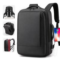 China Mens Travel Laptop Backpack with USB Charging Port 15.6 Inch High School College Rucksack for sale