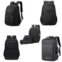 China Custom Color Men Business Casual Laptop Backpack 15.6 Inch Polyester Sport Bag OEM ODM for sale