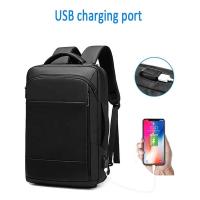 China Large Capacity Work Computer Backpack , Unisex Nylon Business Laptop Rucksack for sale