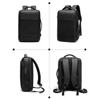China Large Capacity Work Computer Backpack , Unisex Nylon Business Laptop Rucksack for sale