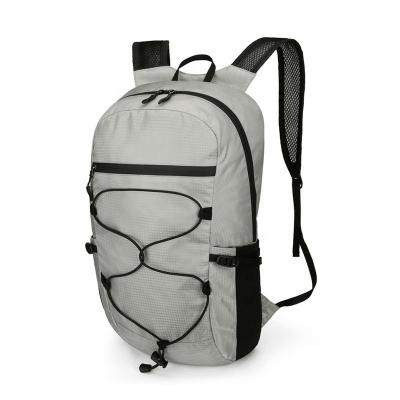 China OEM ODM Ultralight Foldable Trekking Backpack 420D Polyester 0.38kg Waterproof Cycling Daypack for sale