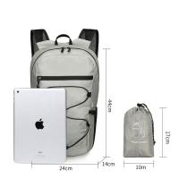 China OEM ODM Ultralight Foldable Trekking Backpack 420D Polyester 0.38kg Waterproof Cycling Daypack for sale