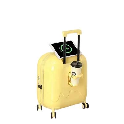 China Wholesale 20 Inch ABS Hardcase Travel Suitcase Set with Backpack Holder Custom Colors for sale