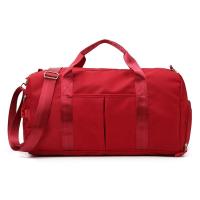 China Customizable Nylon Travel Bag with Wet Dry Separation Handle 50L for sale