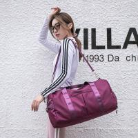China Customizable Nylon Travel Bag with Wet Dry Separation Handle 50L for sale