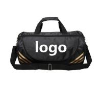 China Custom Heavy Duty Gym Bag with Shoe Compartment 45L Large Sports Duffel for Men for sale