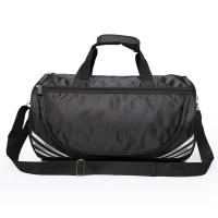 China Custom Heavy Duty Gym Bag with Shoe Compartment 45L Large Sports Duffel for Men for sale