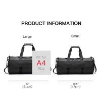 China OEM Waterproof Travel Bag 30L Dry Wet Separation Fitness Duffel Custom Colors for sale