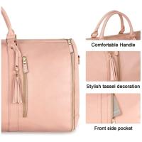 China Foldable Women's Travel Carry On Clothing Bag Large PU Leather Duffel Bag 52cm Waterproof OEM ODM for sale