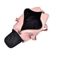 China Waterproof Nylon Yoga Gym Bag 44x28x23cm with Shoe Compartment Custom Logo Travel Sport for sale