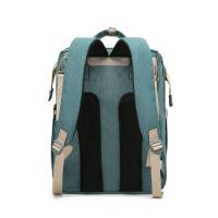 China Large Capacity Mummy Baby Diaper Backpack Waterproof Oxford 35L Multicolor for sale