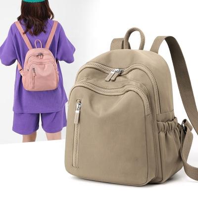 China Customizable Nylon Shoulder Backpack Travel Rucksack Sling Notebook Bag for Women 15L for sale