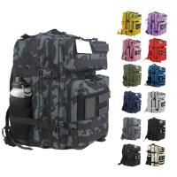 China Waterproof Polyester 45L Large Backpack Gym Bag Customizable Colors and Sizes for sale