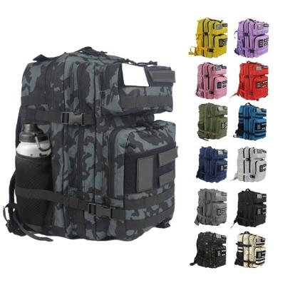 China Waterproof Polyester 45L Large Backpack Gym Bag Customizable Colors and Sizes for sale