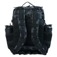 China Waterproof Polyester 45L Large Backpack Gym Bag Customizable Colors and Sizes for sale