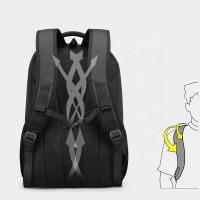 China Custom Waterproof School Backpack 15.6 Inch Laptop Rucksack Wholesale Casual Daypack for sale