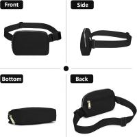 China Customizable Sport Travel Hip Bum Waist Pack Side Chest Bag 30-50cm Kraft Paper for sale