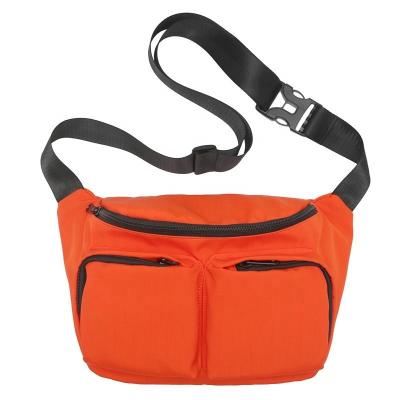 China Sympathy Casual Sport Shoulder Chest Bag Waterproof Nylon 34x10x22cm Men Women Waist Bag for sale