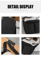 China Sympathy Casual Sport Shoulder Chest Bag Waterproof Nylon 34x10x22cm Men Women Waist Bag for sale