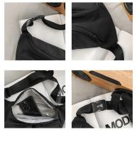 China Sympathy Casual Sport Shoulder Chest Bag Waterproof Nylon 34x10x22cm Men Women Waist Bag for sale